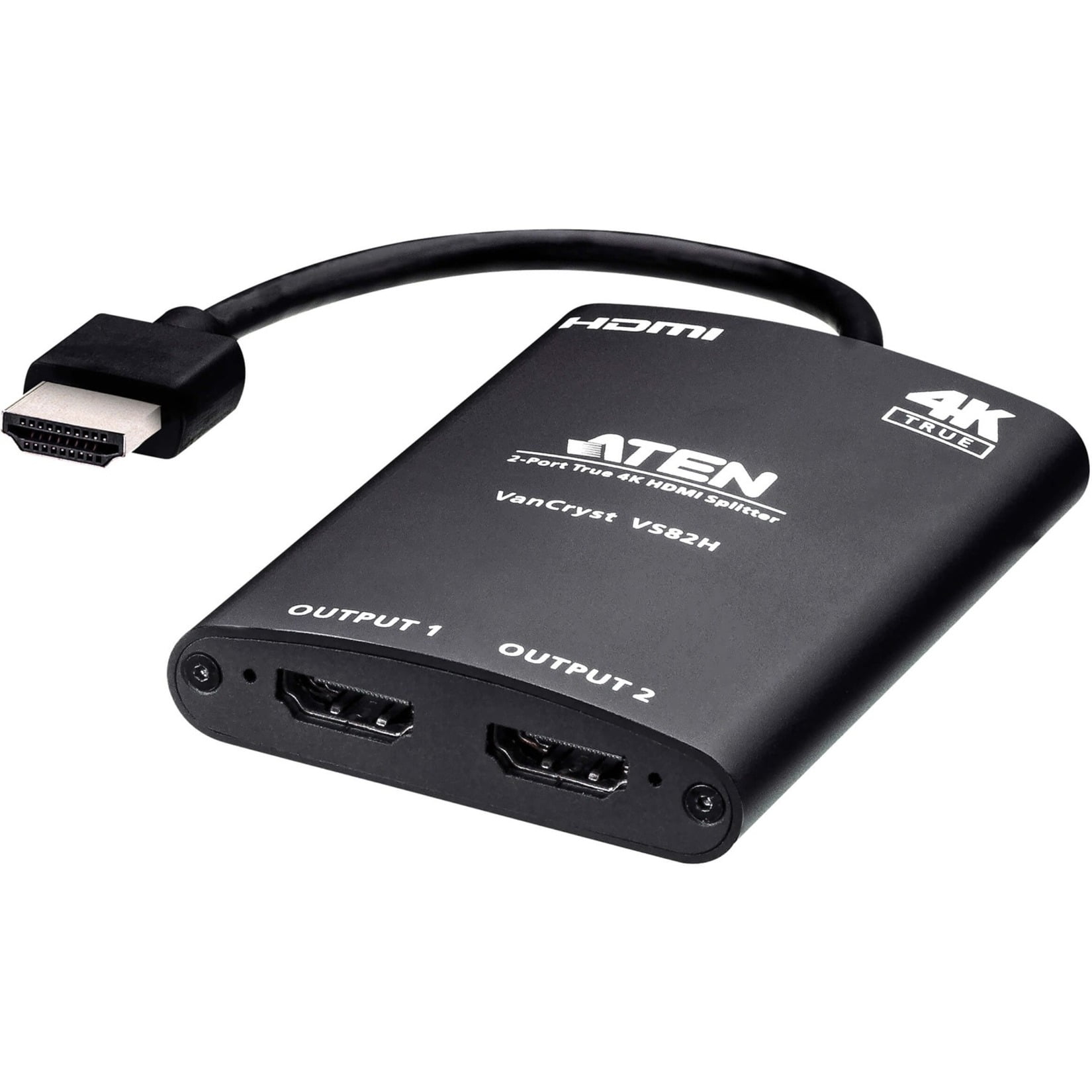 Aten VS82H 2-Port True 4K HDMI Splitter - Walmart.com