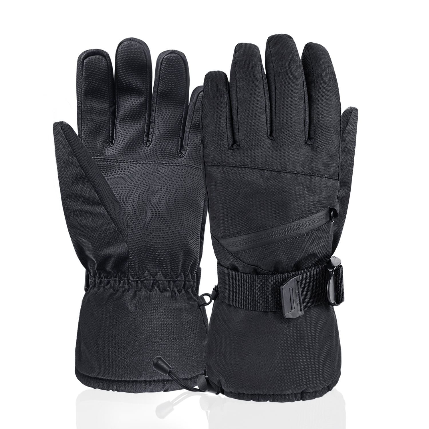 Atercel Ski Gloves Men Women Waterproof, Touchscreen Snow Gloves ...