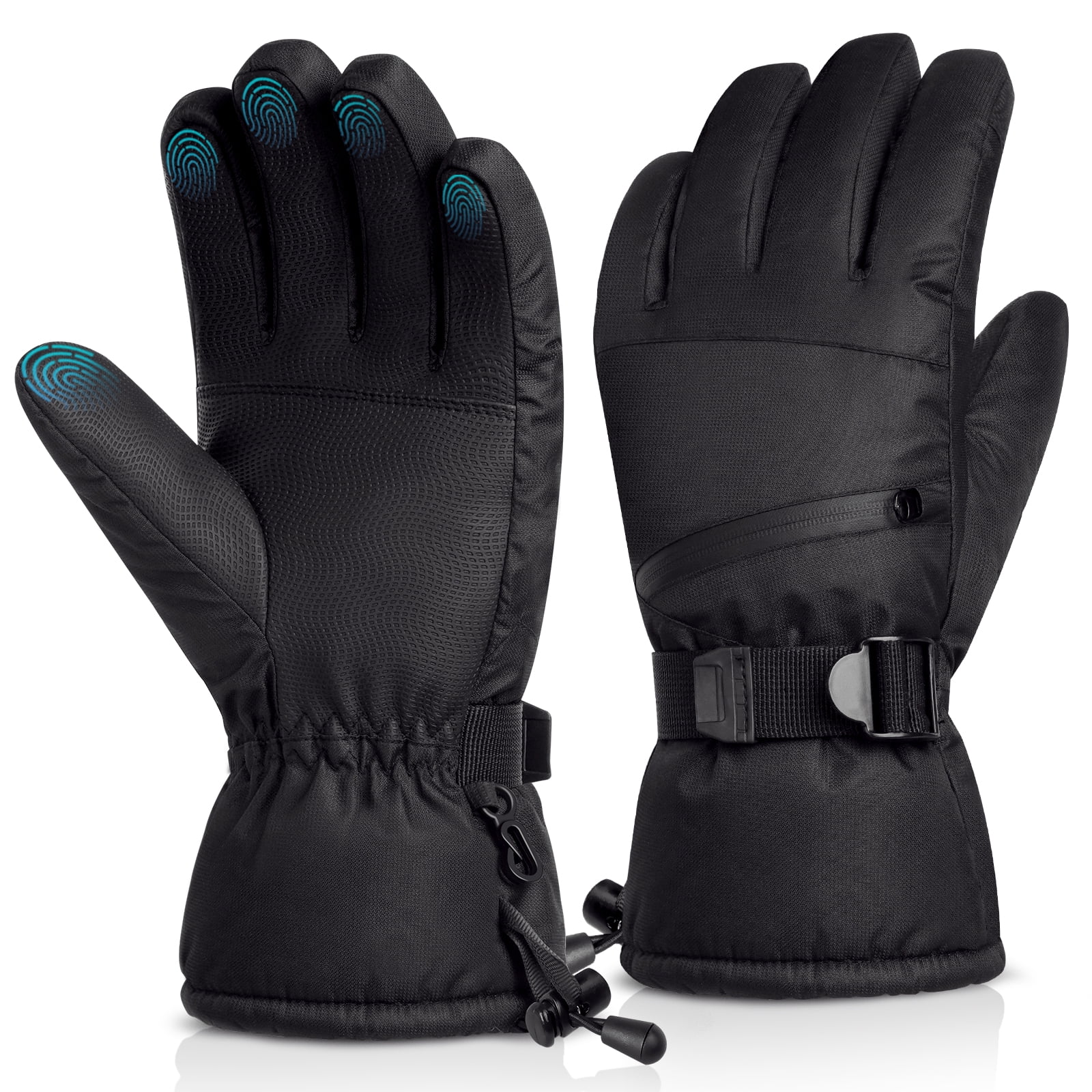 Touch Screen Gloves Women Women's Lightweight Thermal Running Gloves ...
