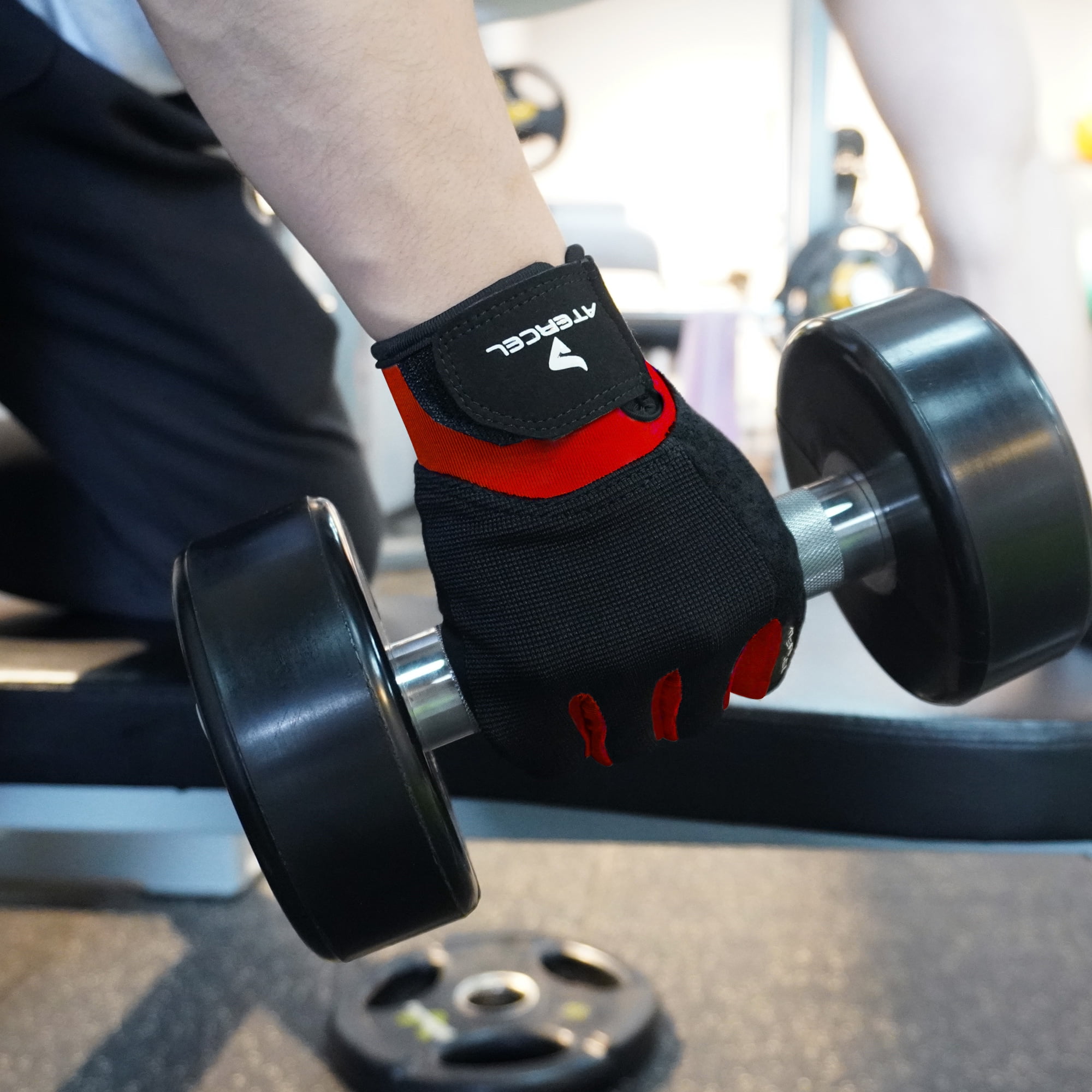 Atercel Workout Gloves for Men Women Gym Weight Lifting Gloves With ...