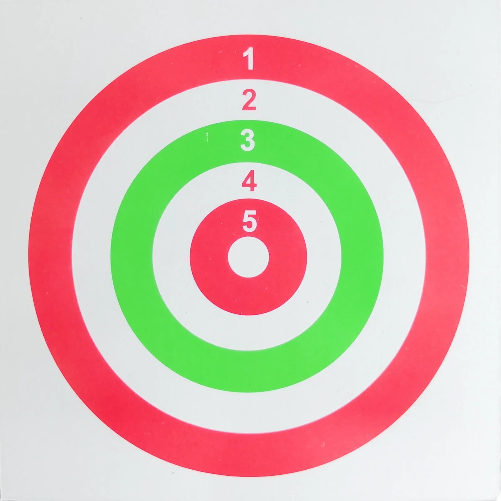 Atflbox 5.5 Inch BB Gun Target Papers for Pellet Trap Shooting Target ...