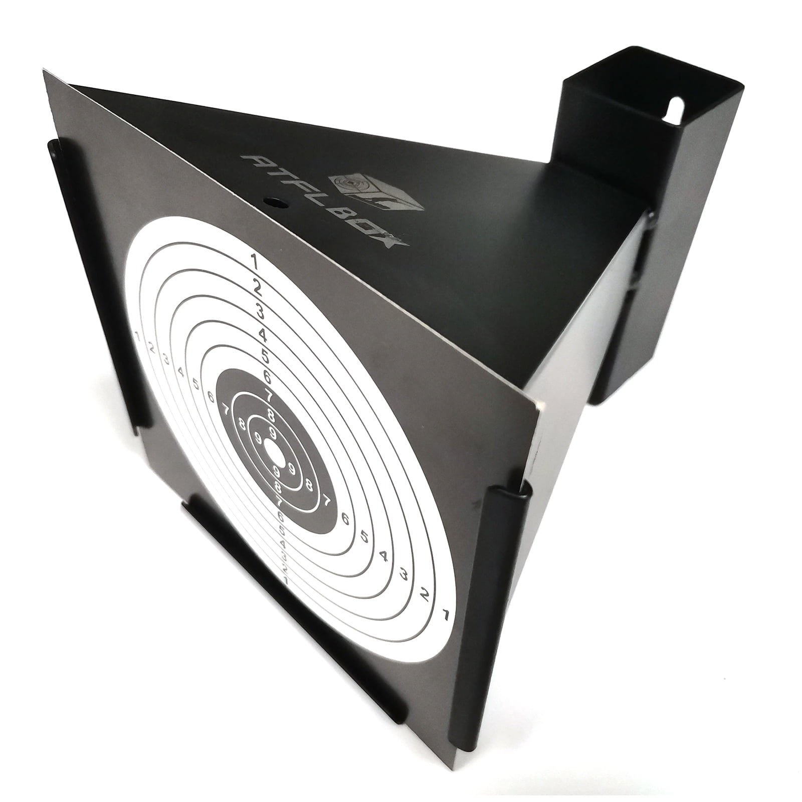Atflbox BB Gun Trap, Reusable Indoor & Outdoor, Metal Practice System ...