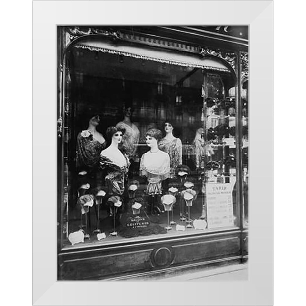 Atget, Eugene 15x18 White Modern Wood Framed Museum Art Print Titled ...