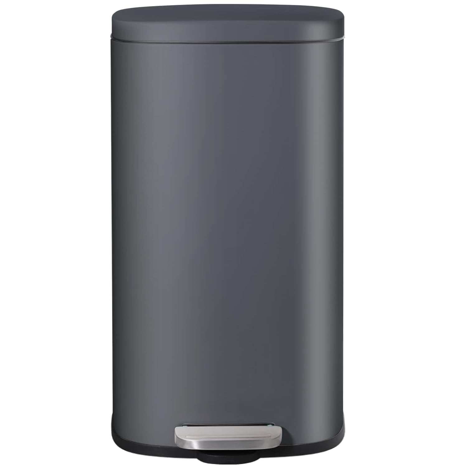 AthLike Trash Can, Stainless Steel Kitchen Garbage Can, Step Waste Bin ...