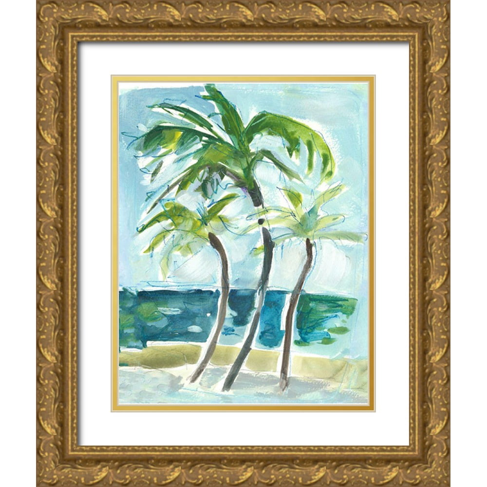 Athas, Vas 12x14 Gold Ornate Wood Framed with Double Matting Museum Art ...
