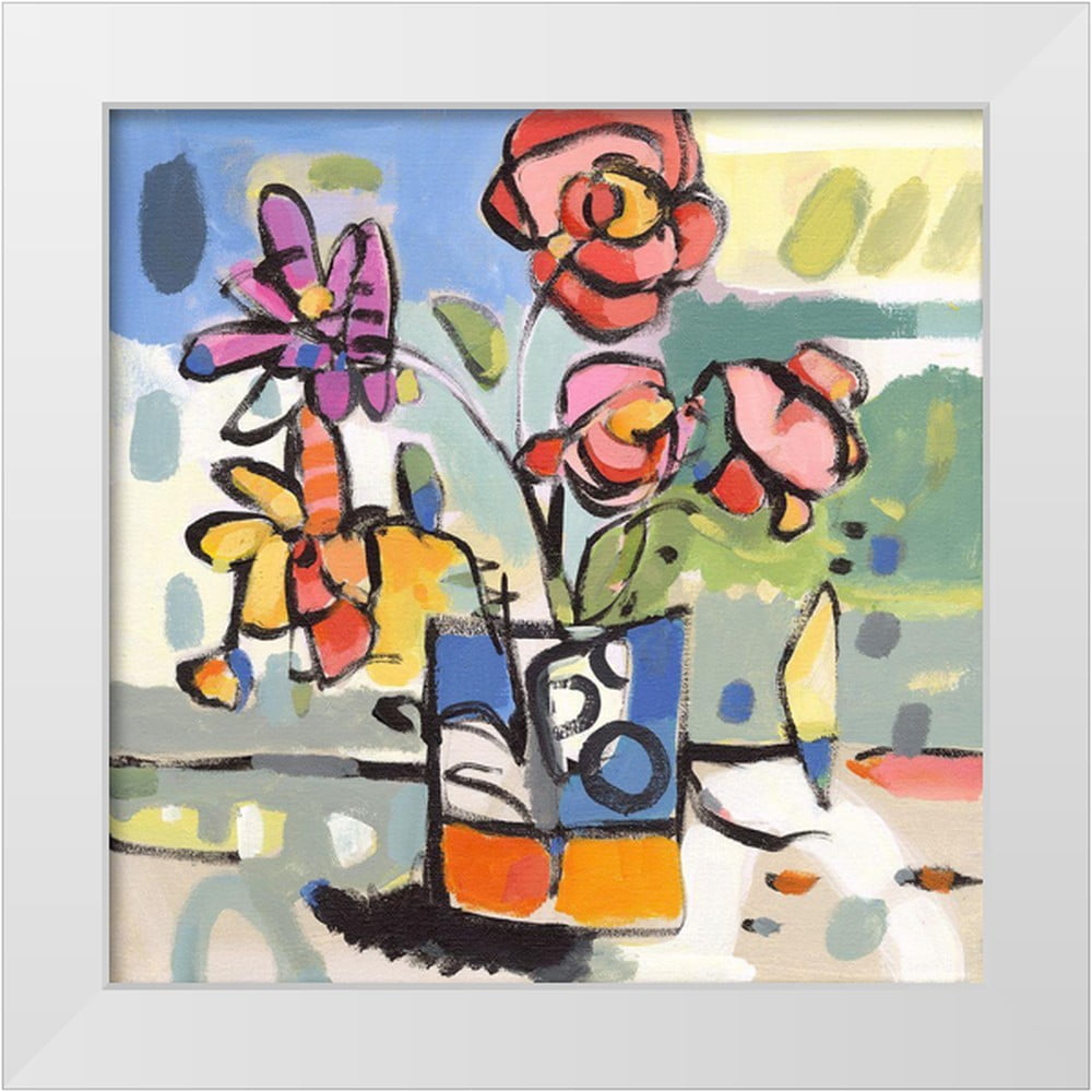 Athas, Vas 20x20 White Modern Wood Framed Museum Art Print Titled ...