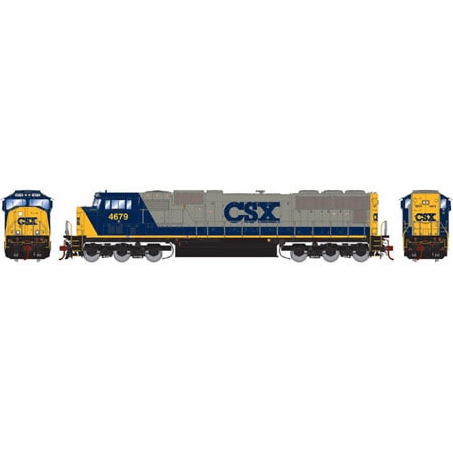 Athearn G69323 HO CSX SD70M Diesel Locomotive w/DCC & Sound #4679 ...