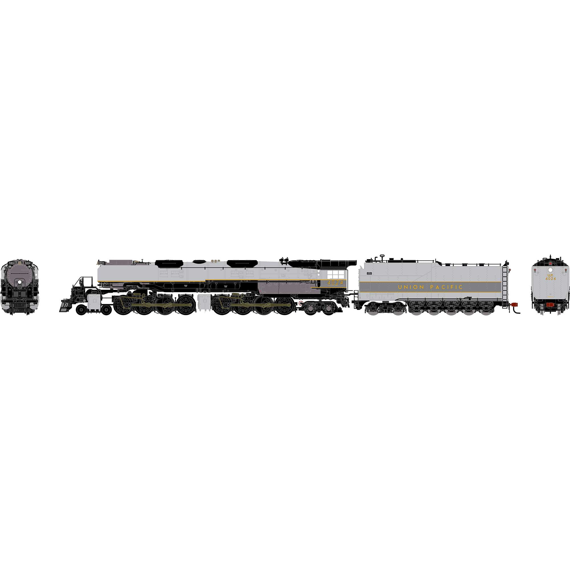 Athearn Genesis HO GEN 4-8-8-4 'Big Boy' Locomotive UP #4024 ATHG-2199 - Walmart.com