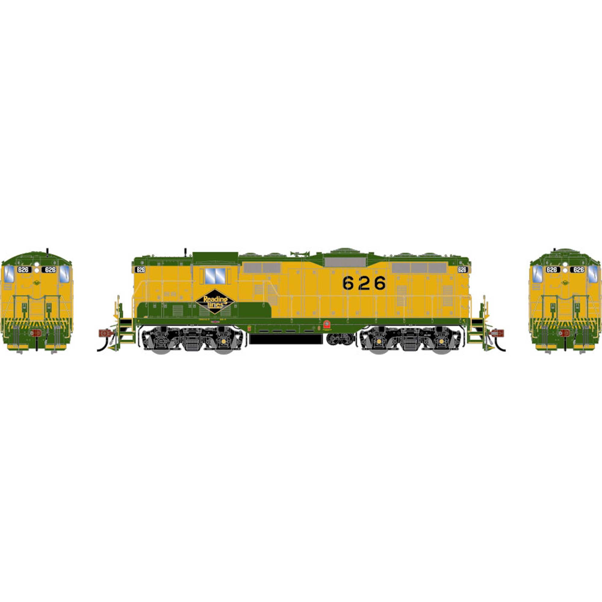 Athearn Genesis HO GEN GP7 Locomotive RDG #626 ATHG-2287 - Walmart.com