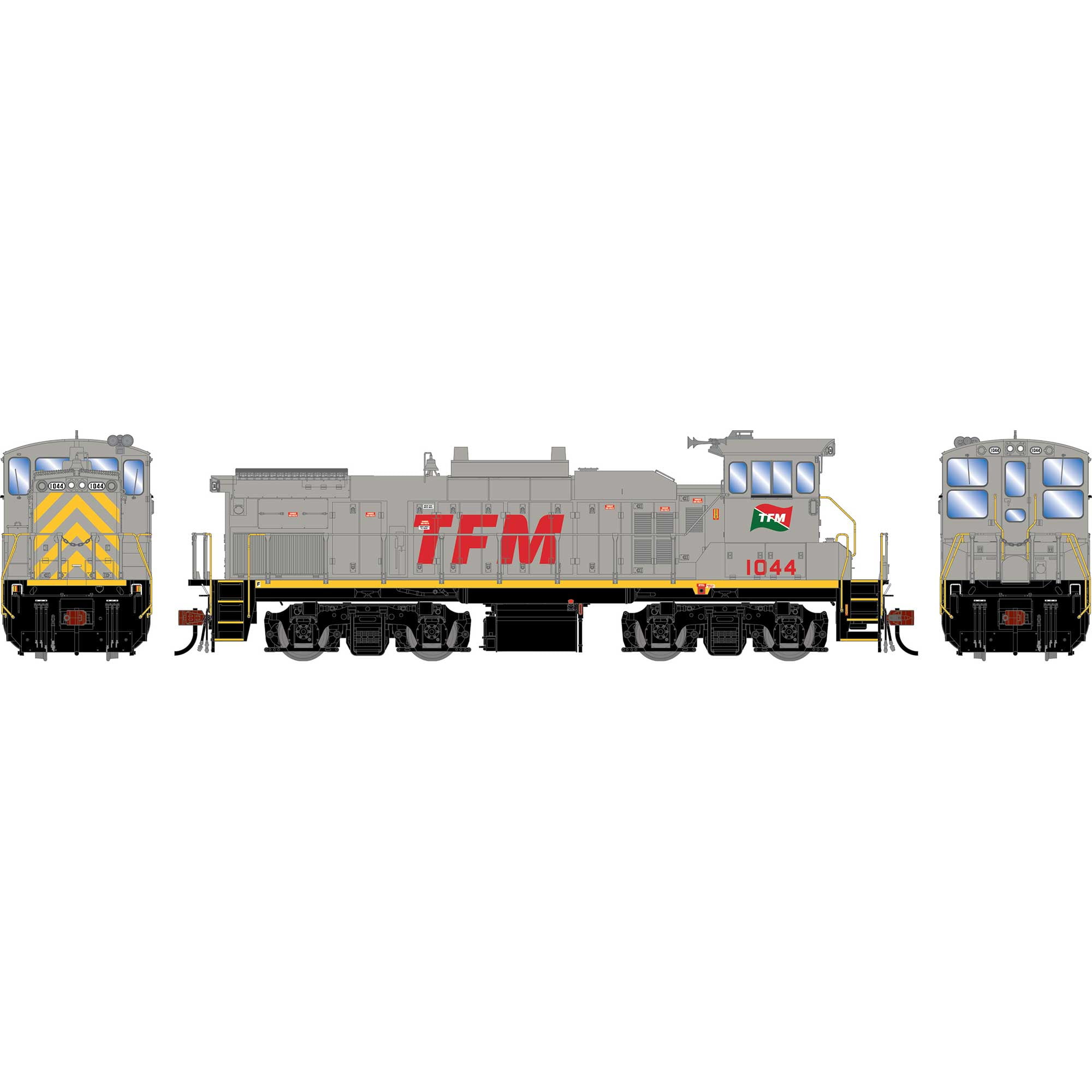 Athearn Genesis HO GEN MP15AC Locomotive TFM #1044 ATHG-2518 - Walmart.com