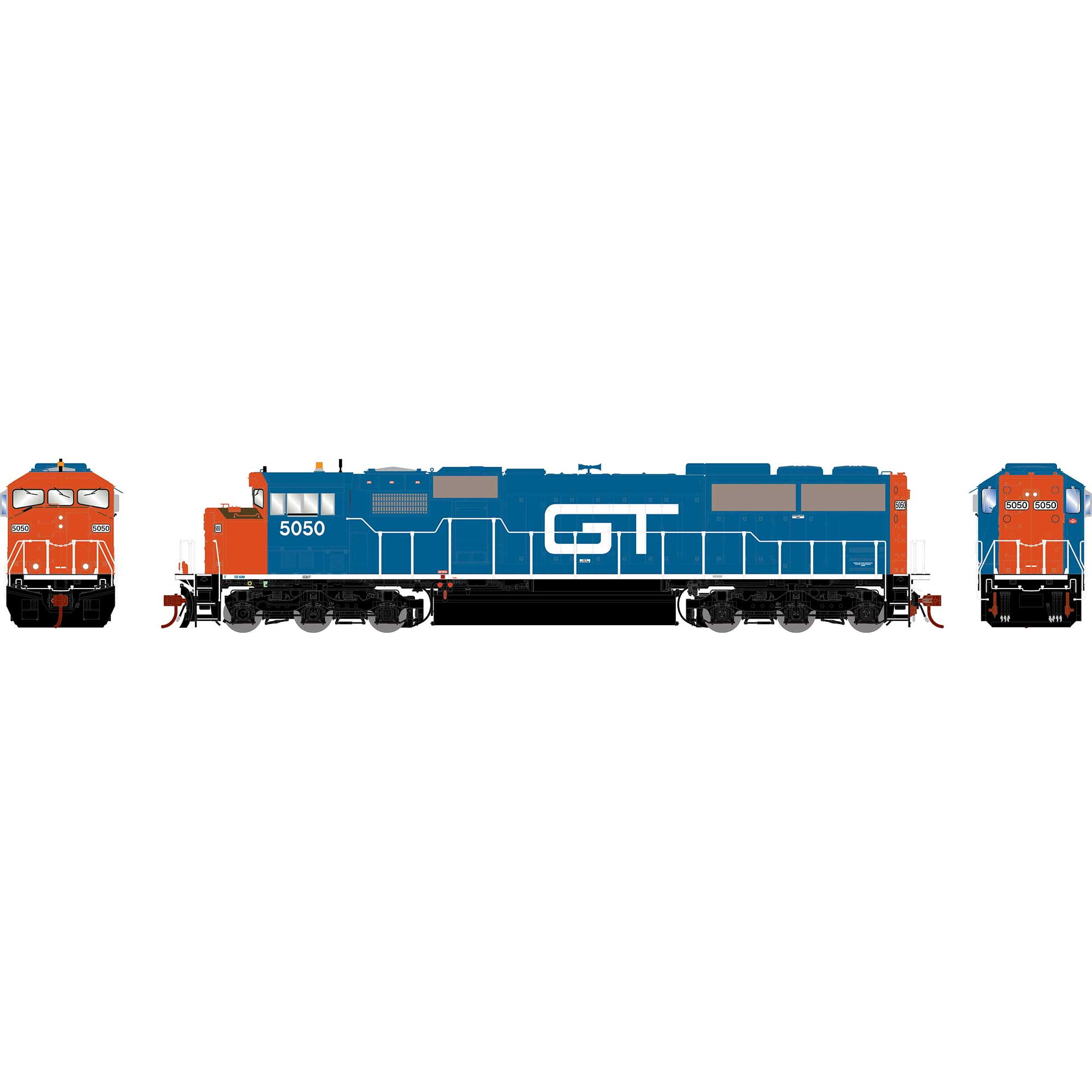 Athearn Genesis HO GEN SD60M Tri-Clops Locomotive Legendary Liveries ...
