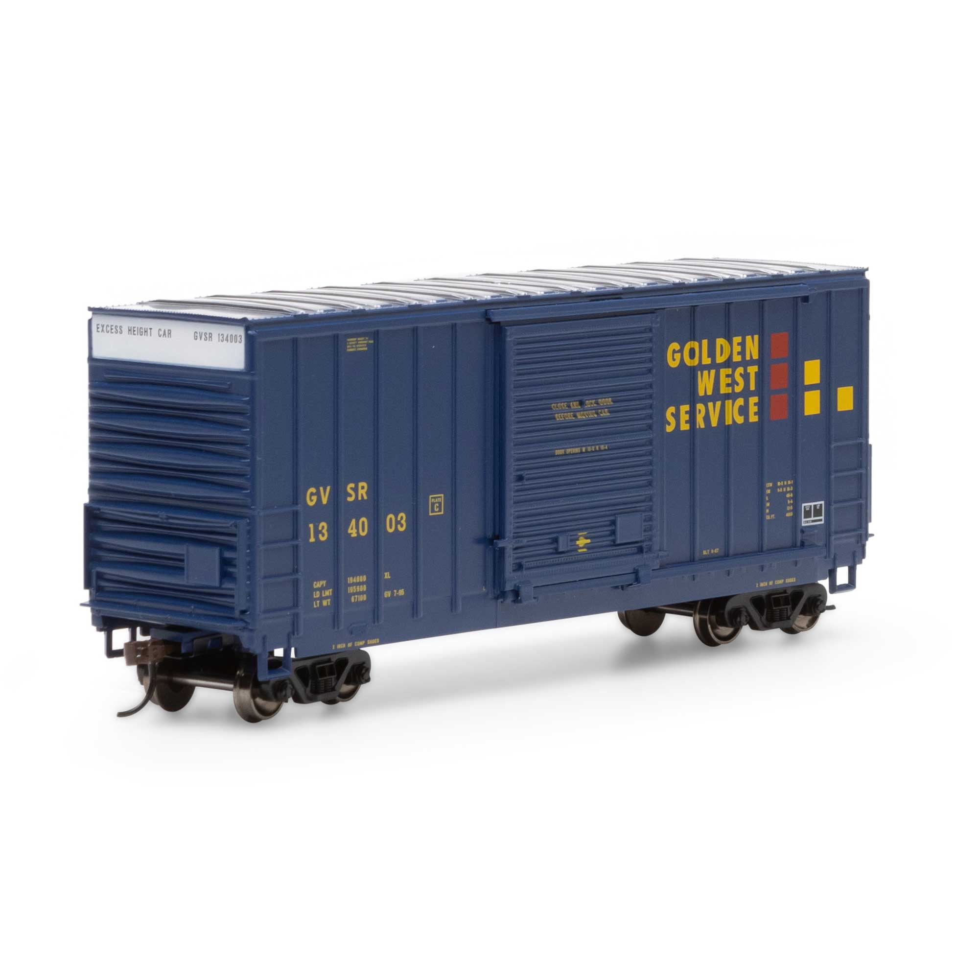 Athearn HO 40' High Cube Outside Braced Box GWS #134003 RND1098 HO ...