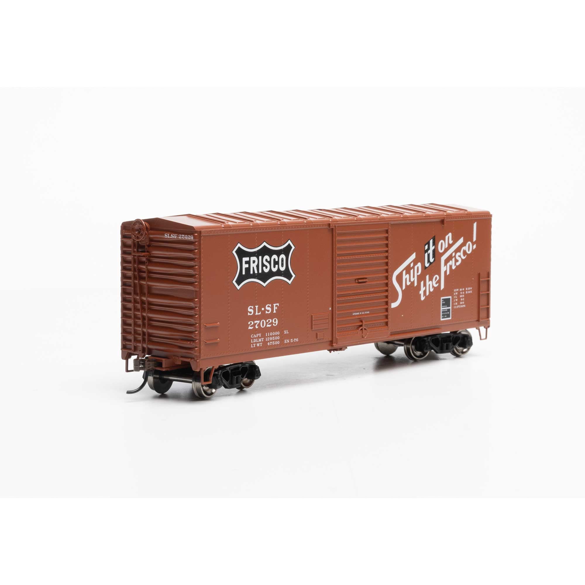 Athearn HO 40' Modern Box Car SLSF #27029 ATH69446 HO Rolling Stock ...