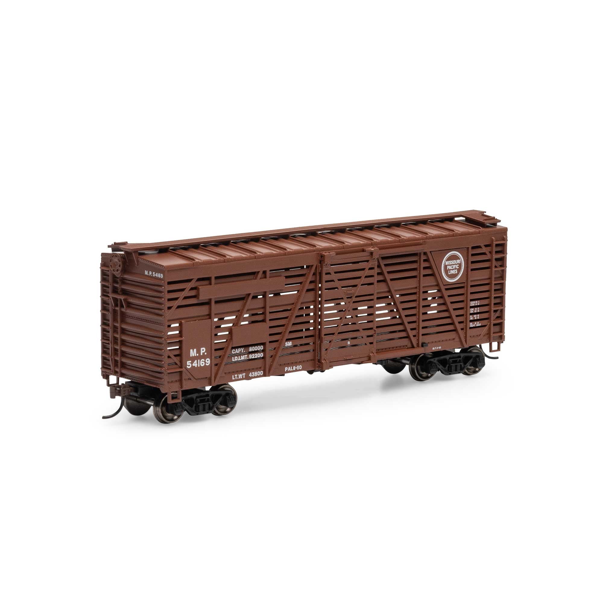 Athearn HO 40' Stock Car MP #54169 ATH76001 HO Rolling Stock - Walmart.com