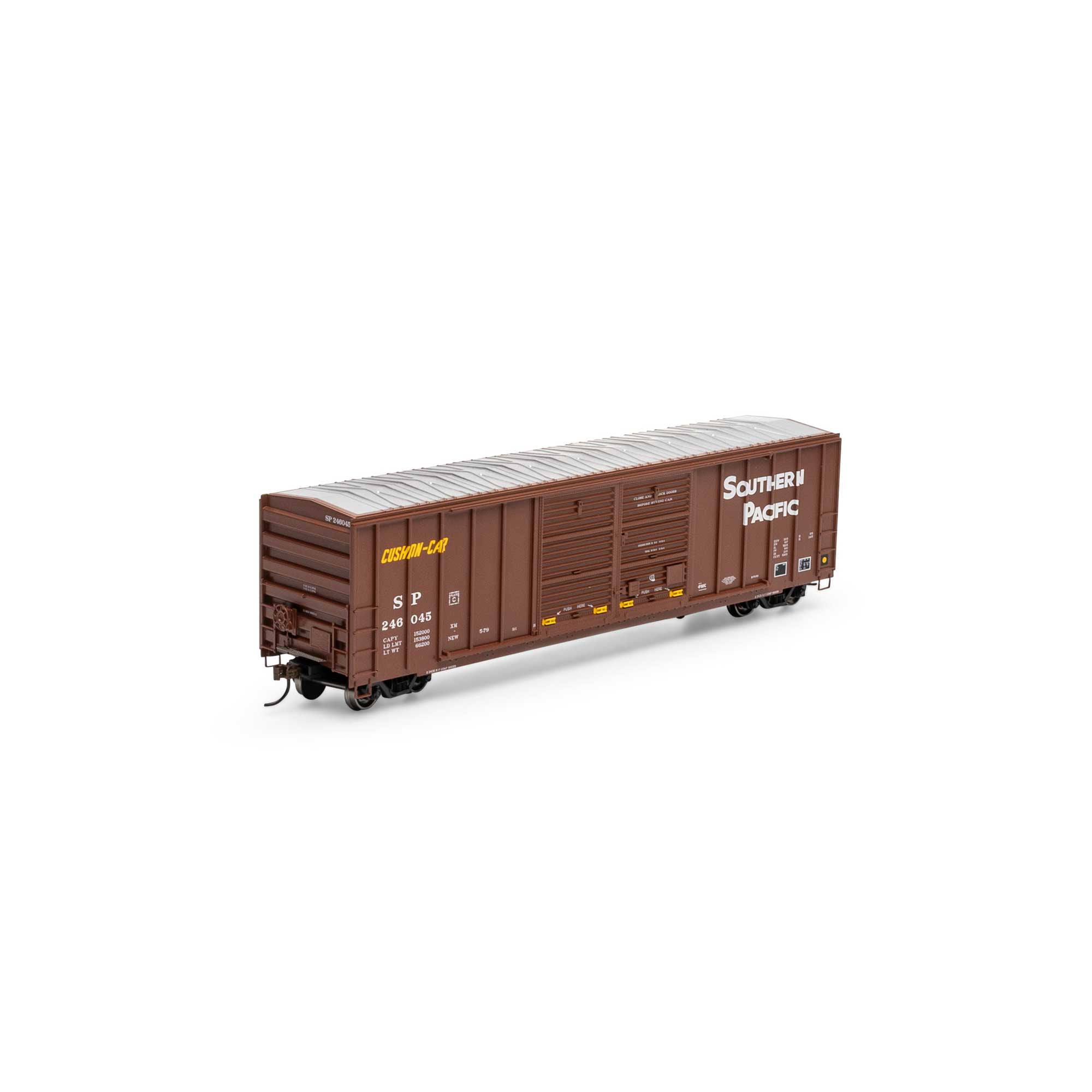 Athearn HO 50' FMC 5077 Double Door Box SP #246045 ATH15874 HO Rolling ...