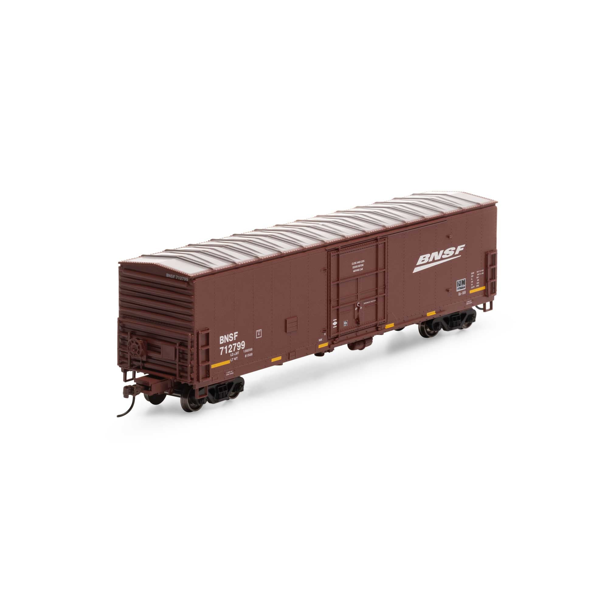 Athearn HO 50' Superior Plug Box BNSF #712799 ATH70743 HO Rolling Stock ...