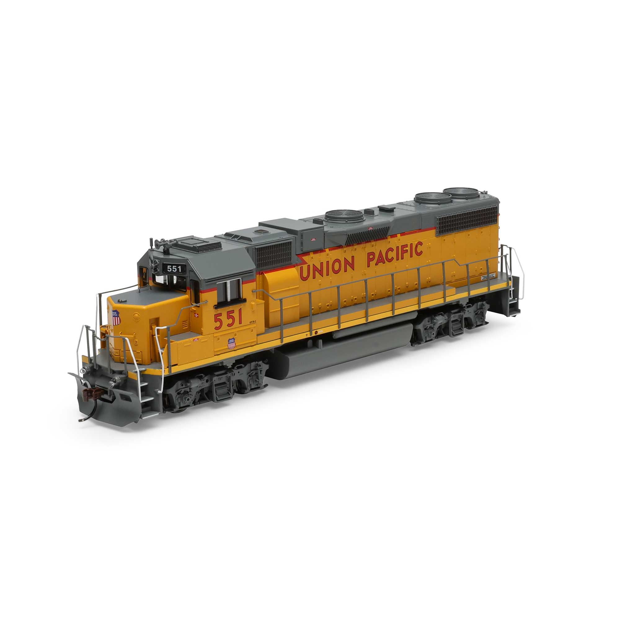 Athearn HO GP38-2 Sound-Ready w/Speaker UP #551 ATH72197 HO Locomotives ...