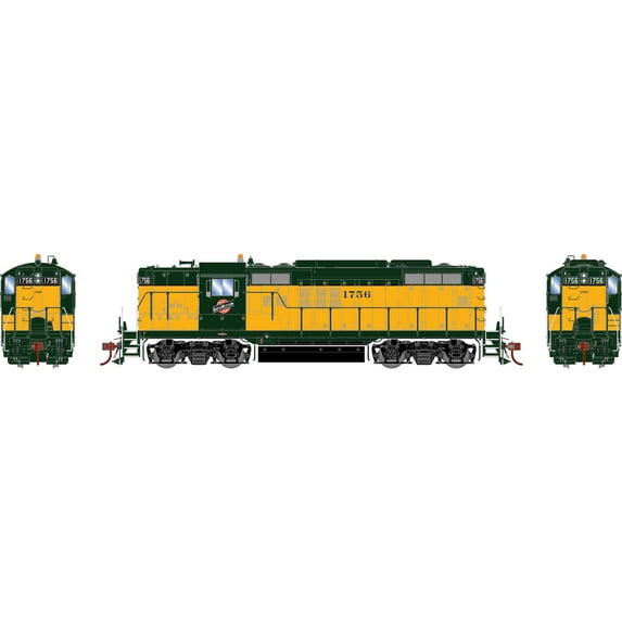 Athearn HO GP9 Phase II C&NW #1756 ATHG82730 HO Locomotives - Walmart.com