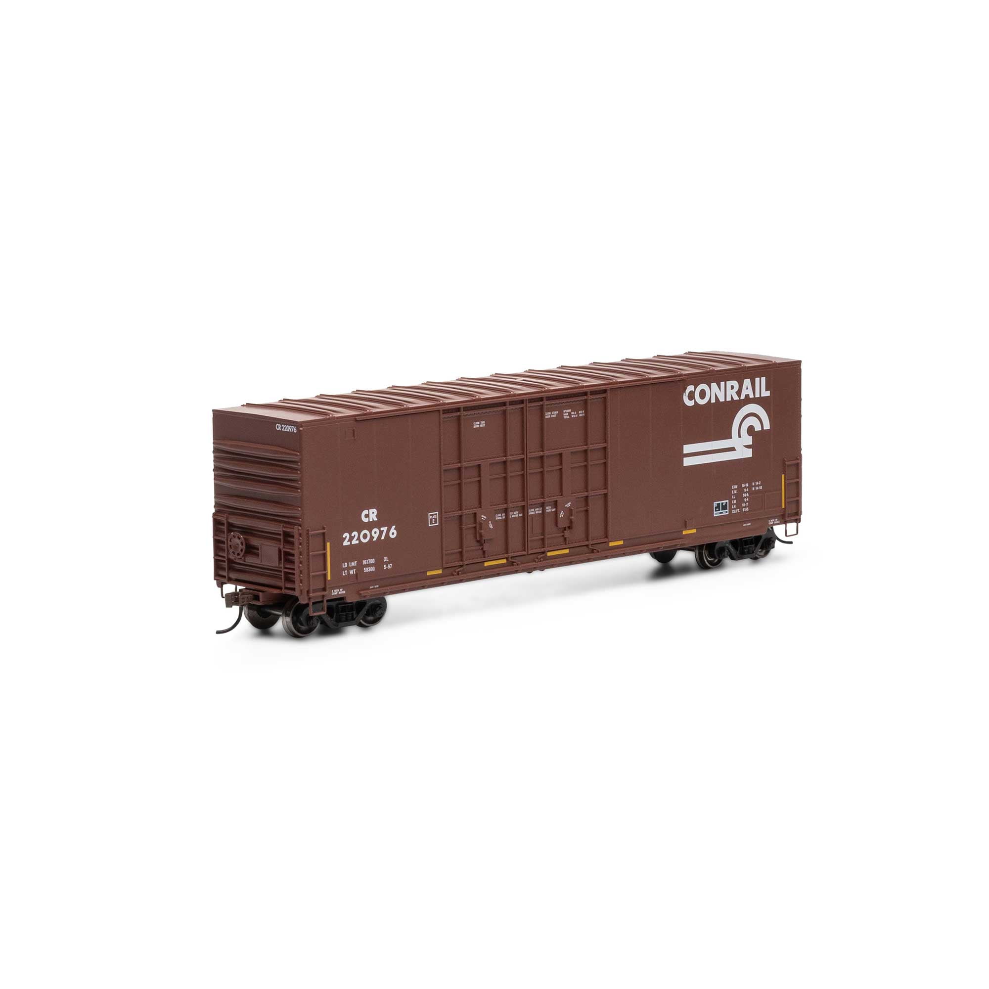 Athearn HO High-Cube DD Plug Box CR #220976 ATH88200 HO Rolling Stock ...
