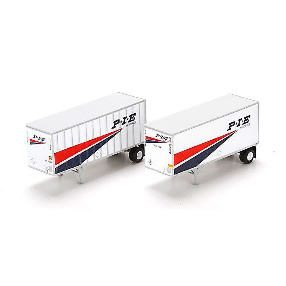 Athearn HO RTR 28' Trailers w/Dolly PIE 2 ATH91044 HO Vehicles ...