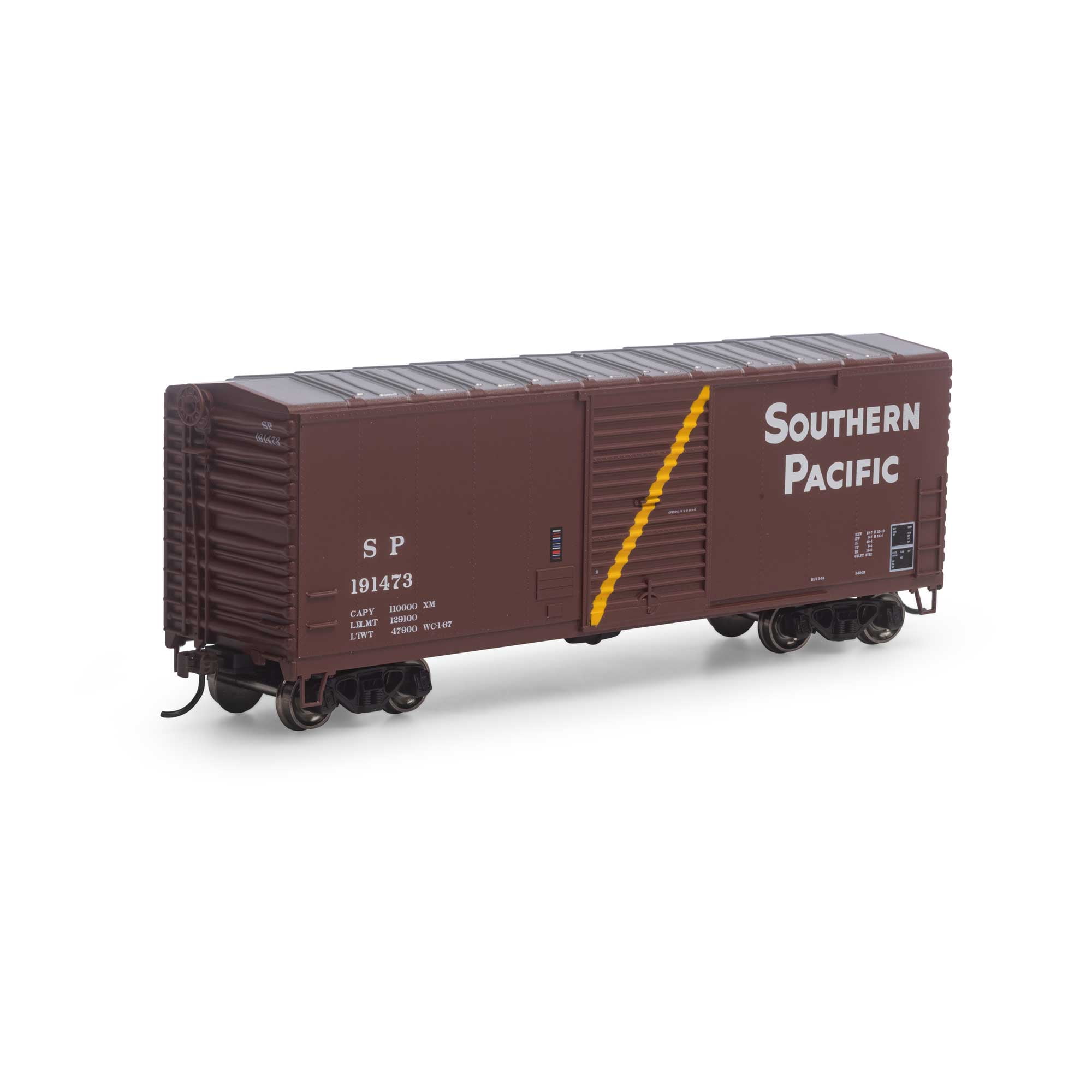 Athearn HO RTR 40' Modern Box SP #191473 ATH67736 HO Rolling Stock ...