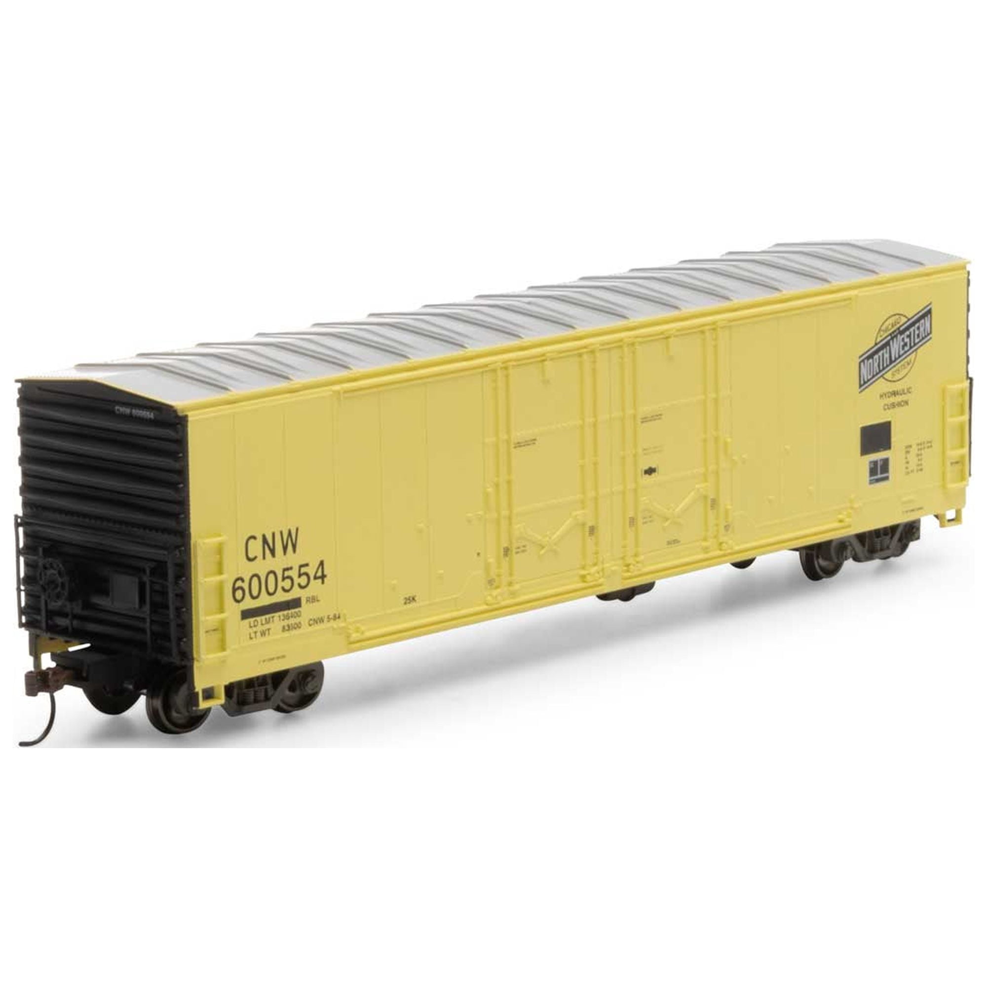 Athearn HO RTR 50' Evans DD Plug Box C&NW #600554 ATH67946 HO Rolling ...