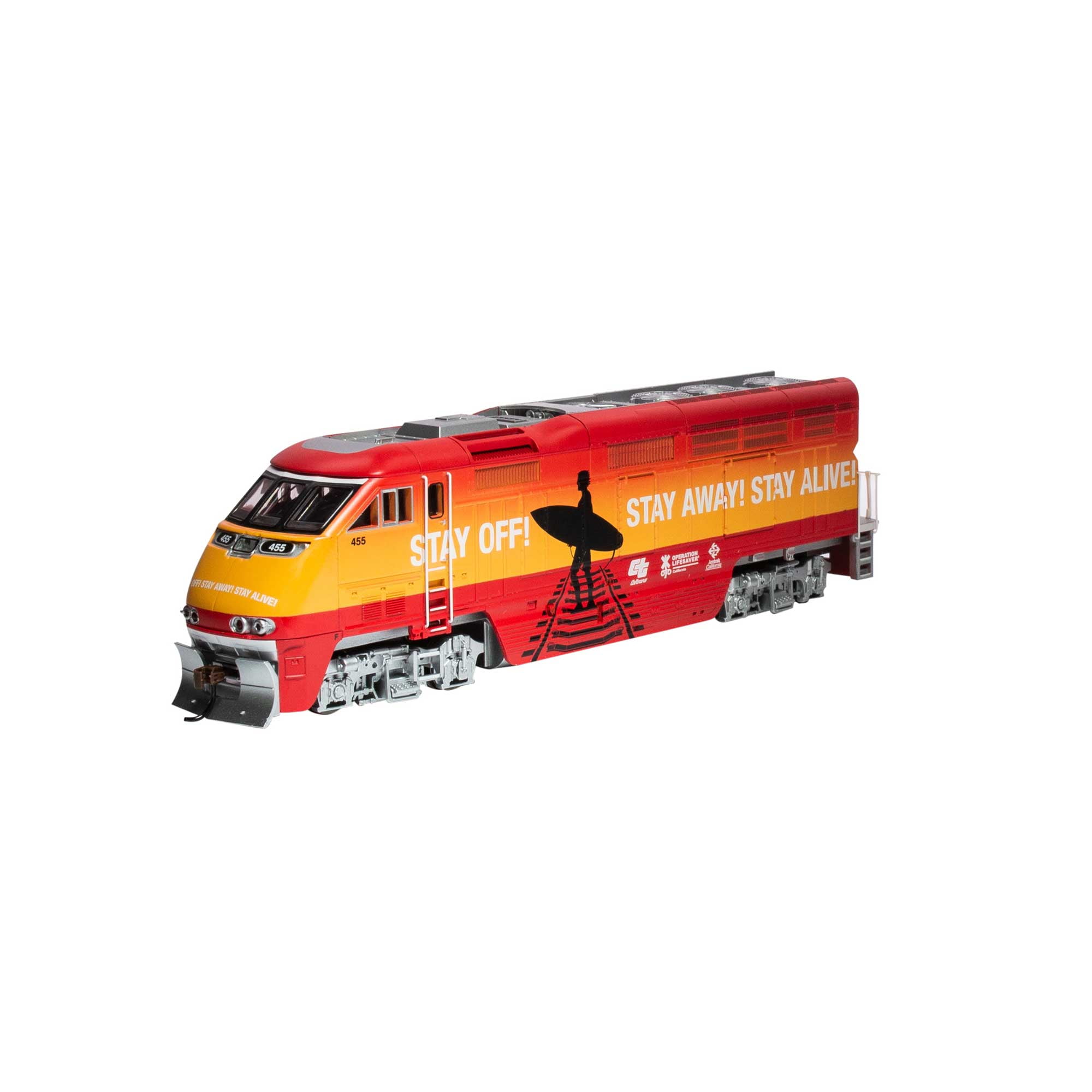 Athearn HO RTR F59PHI with DCC & Sound Amtrak #455 ATH64663 HO Locomotives - Walmart.com