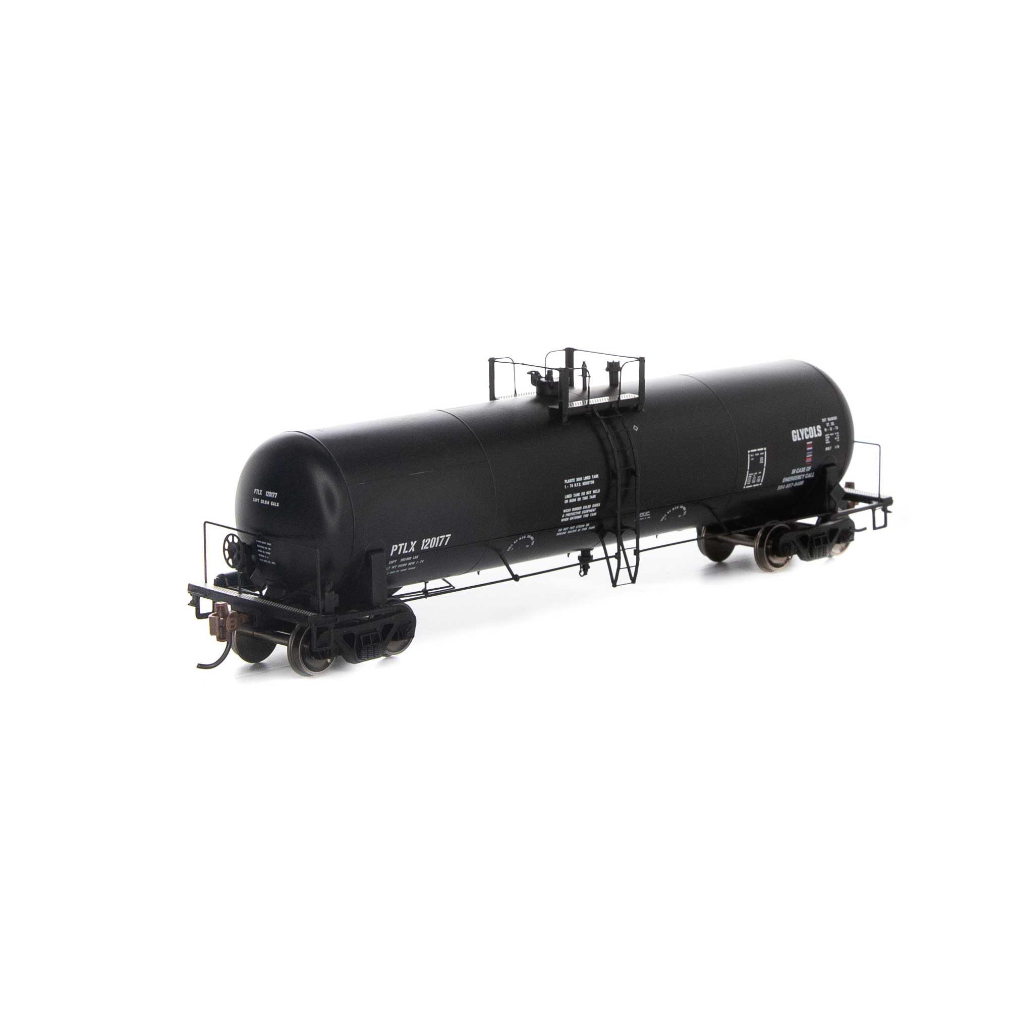 Athearn HO RTR RTC 20 900-Gallon Tank PTLX #120177 ATH15767 HO Rolling Stock - Walmart.com