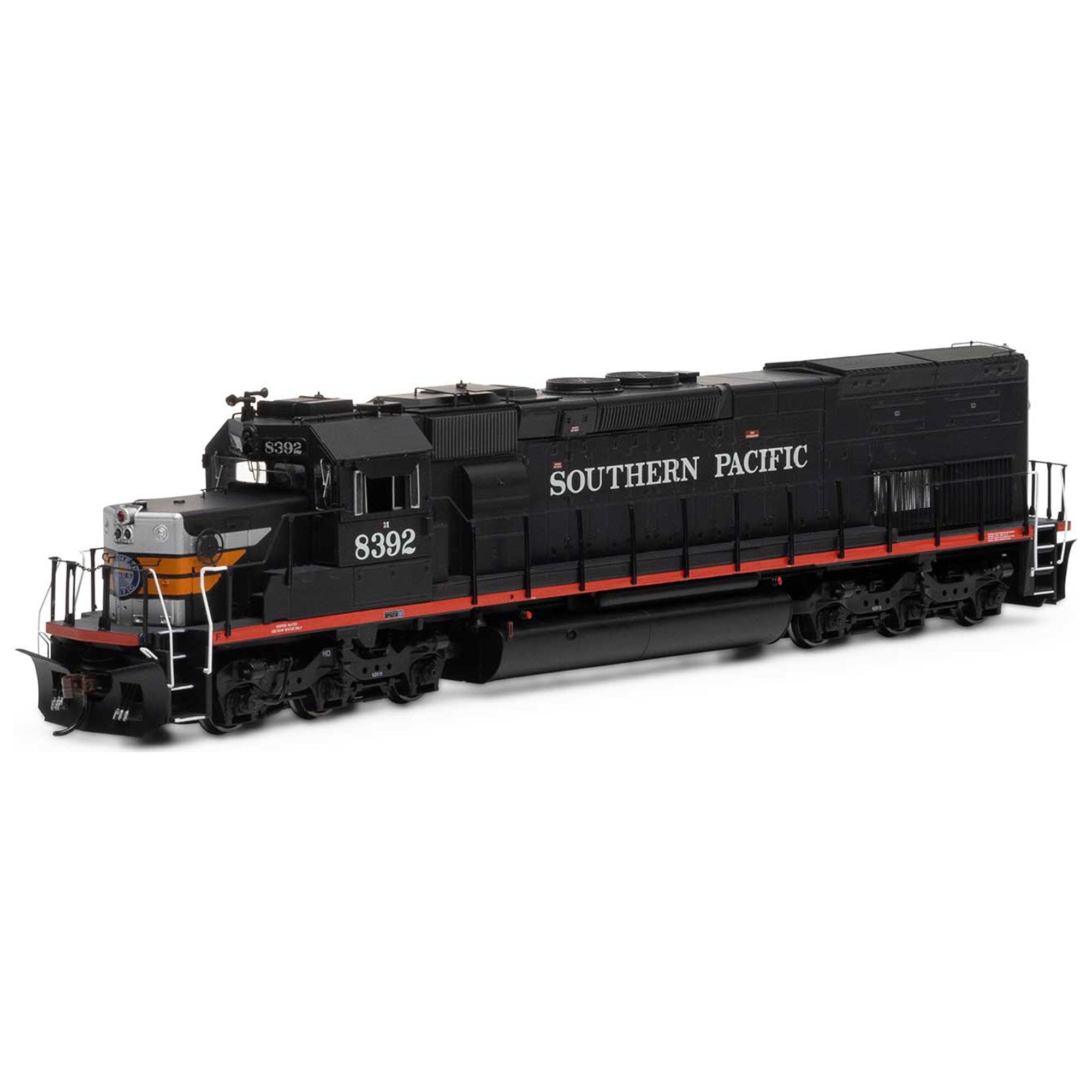 Athearn HO SD40T-2 w/DCC & Sound SP/Black Widow #8392 ATH73150 HO Locomotives - Walmart.com