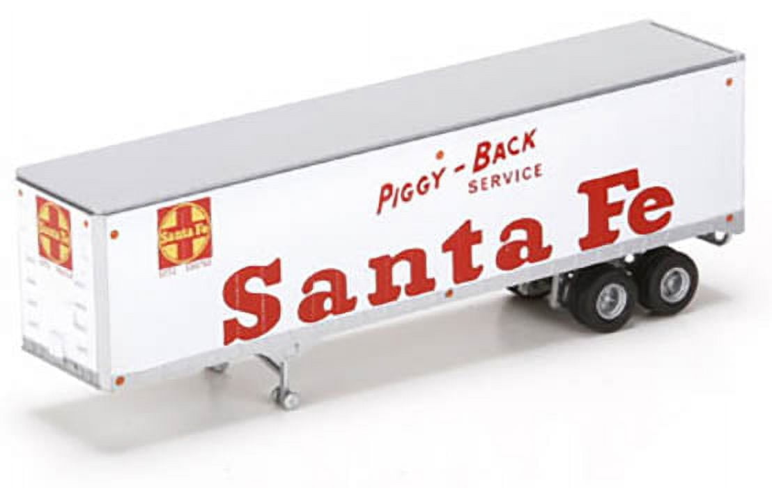 Athearn HO Scale 40' Piggyback Trailer Atchison Topeka Santa Fe/ATSF ...