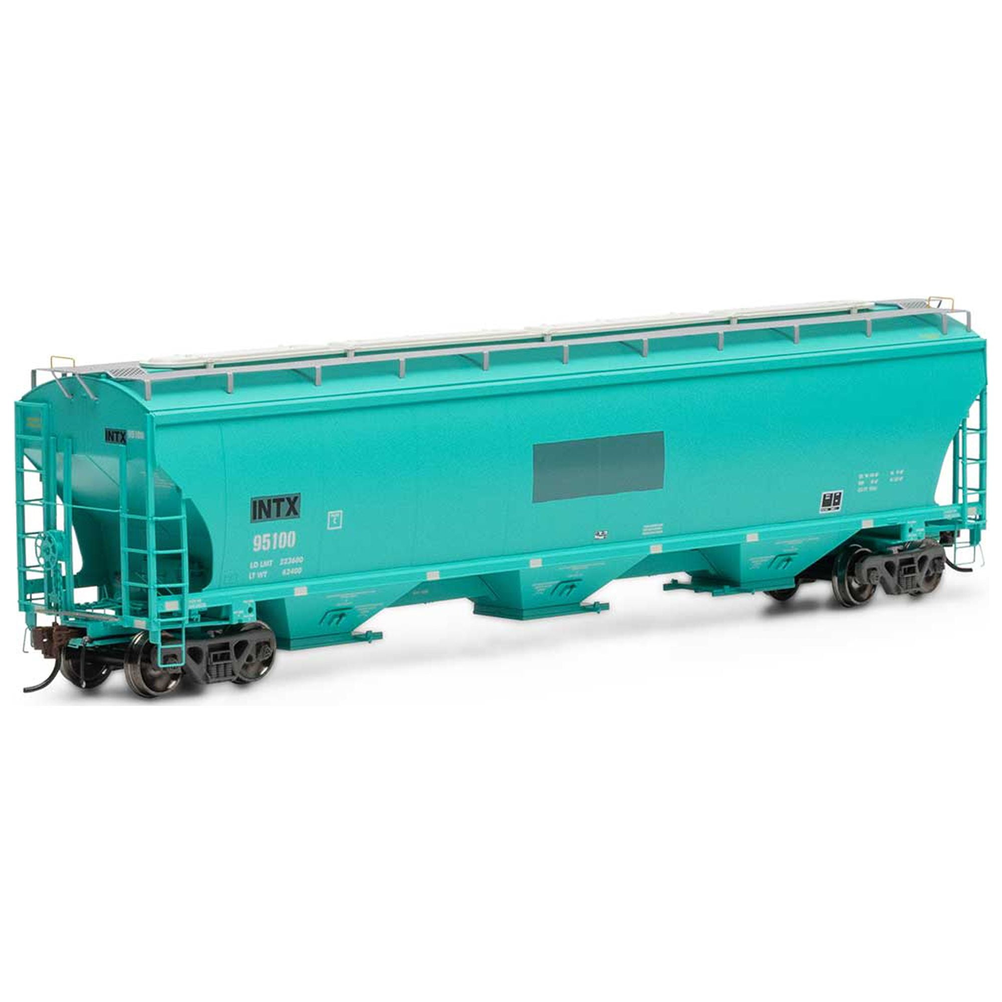 Athearn HO Trinity 3-Bay Hoppers INTX #95100 ATHG97151 HO Rolling Stock - Walmart.com