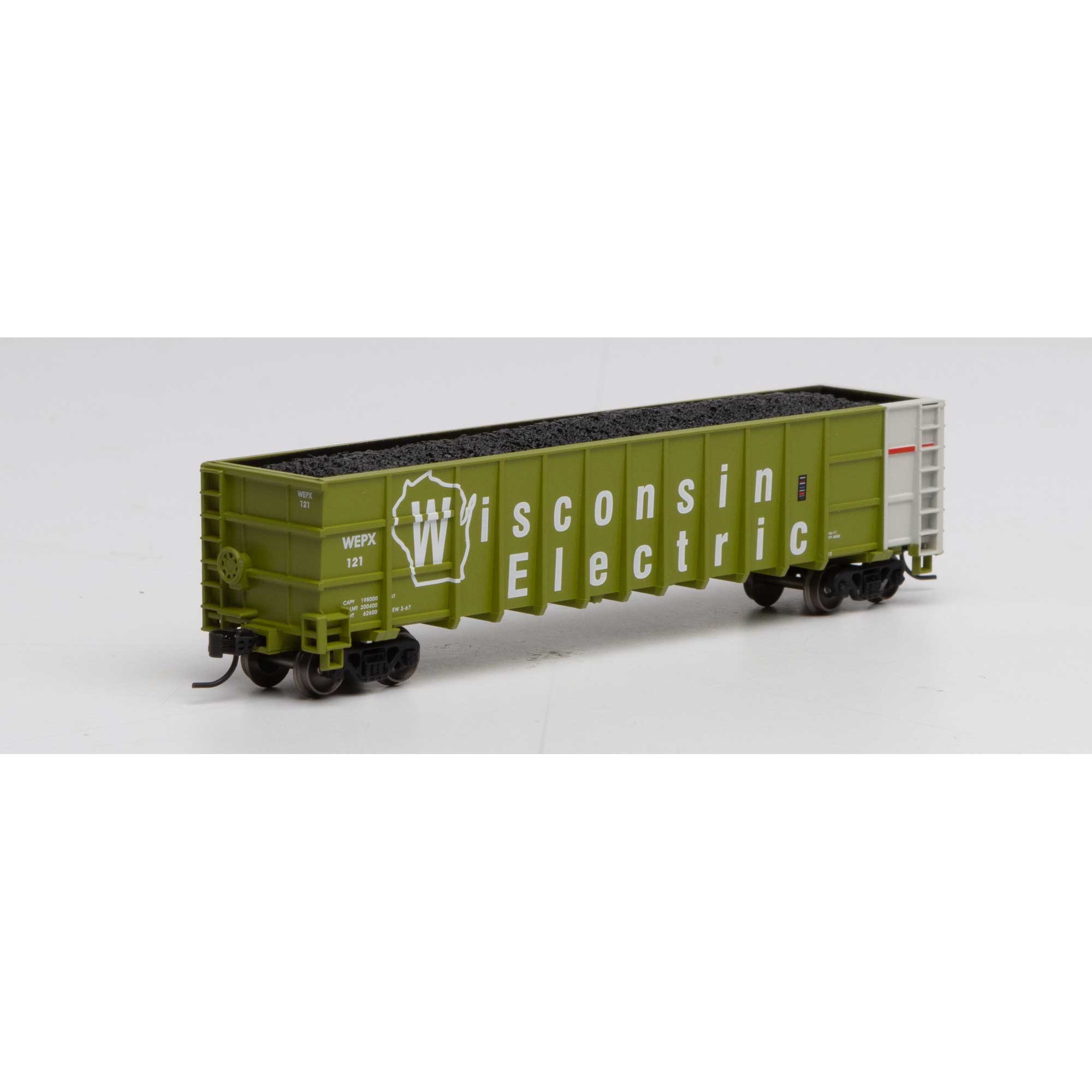 Athearn N Thrall High Side Gondola w/Load WEPX #121 ATH3848 N Rolling Stock - Walmart.com