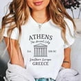 AthenS1 Hirt, Acropolis Gift, UniS1ex S1oftY1Le Athens T1SHirt, Greece ...