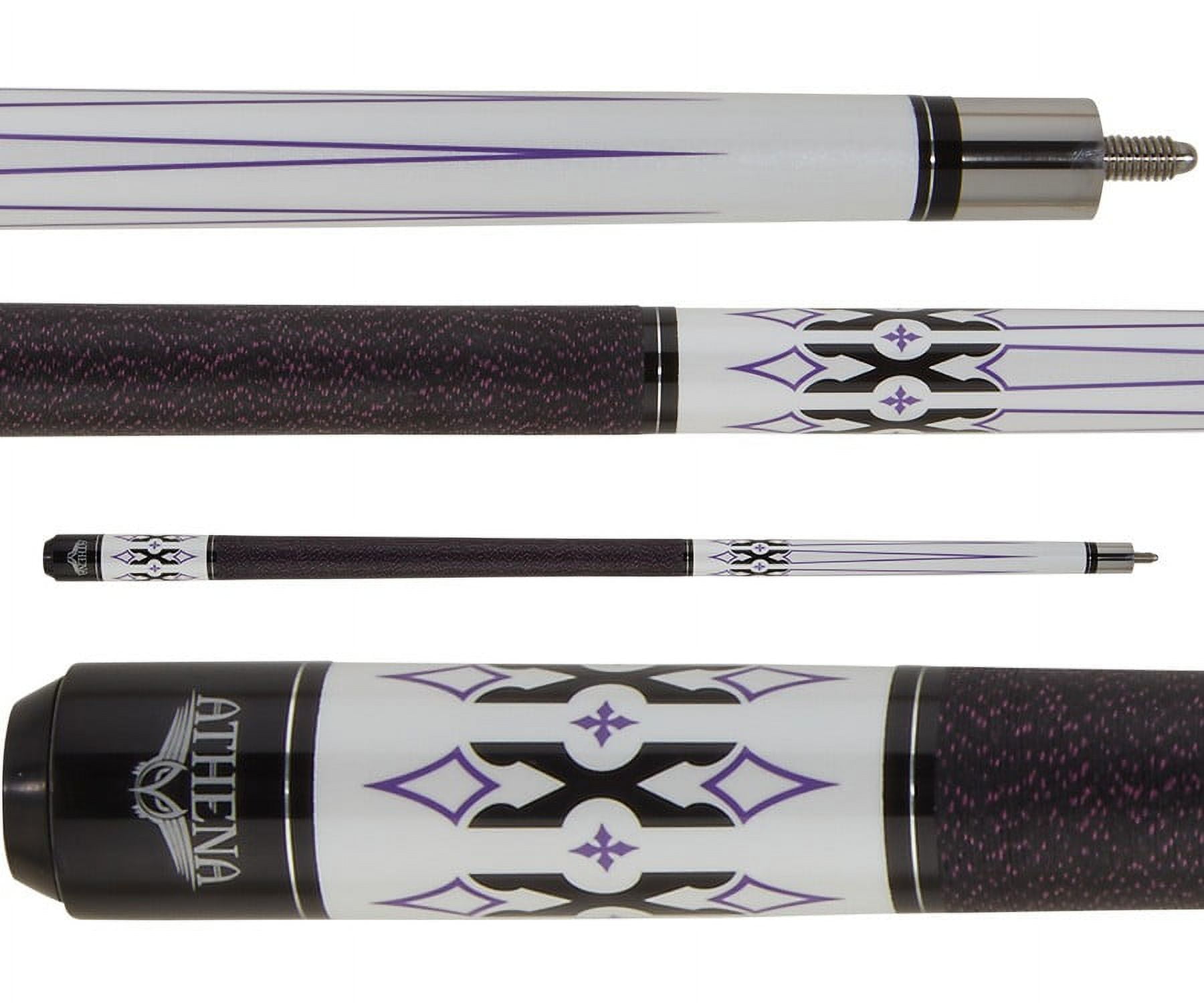 Athena ATH53 Purple Diamond and Points Pool Cue Billiard Stick ...