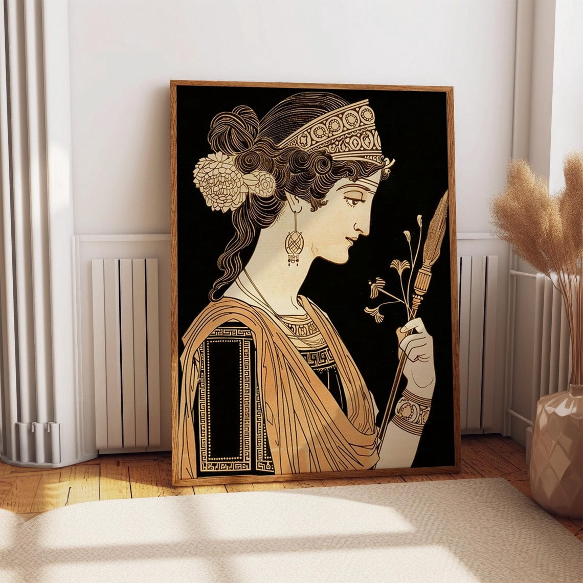 Athena Art Print - Ancient Greek Goddess Wall Art Poster - Antique ...