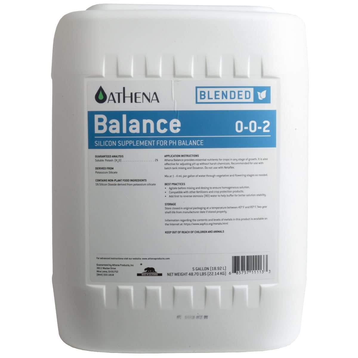Athena Balance 5 Gal - Walmart.com