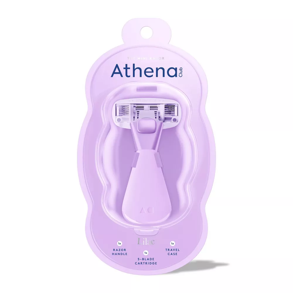 Athena Club Women's 5 Blade Reusable Razors - Lilac - Walmart.com