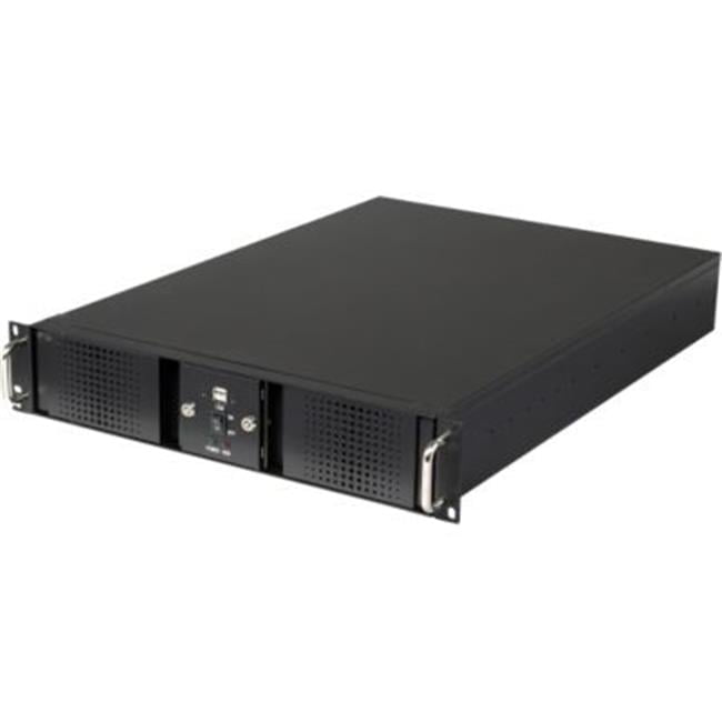 Athena Computer Power Corp. 2U Rackmount Black Steel Chassis - Walmart.com