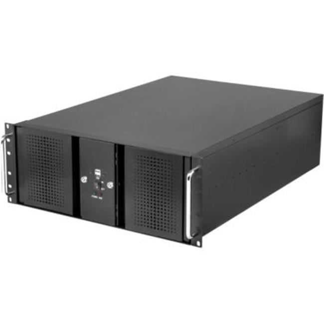 Athena Computer Power Corp. RM-DD4U48RR508 4U Rackmount Black Steel ...