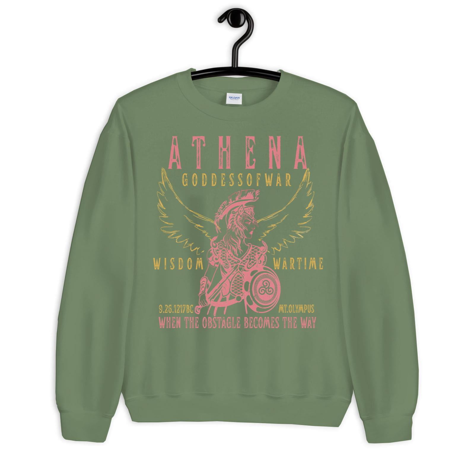 Athena Distressed Band T-Shirt Greek Mythology Shirt Goddess Of War ...