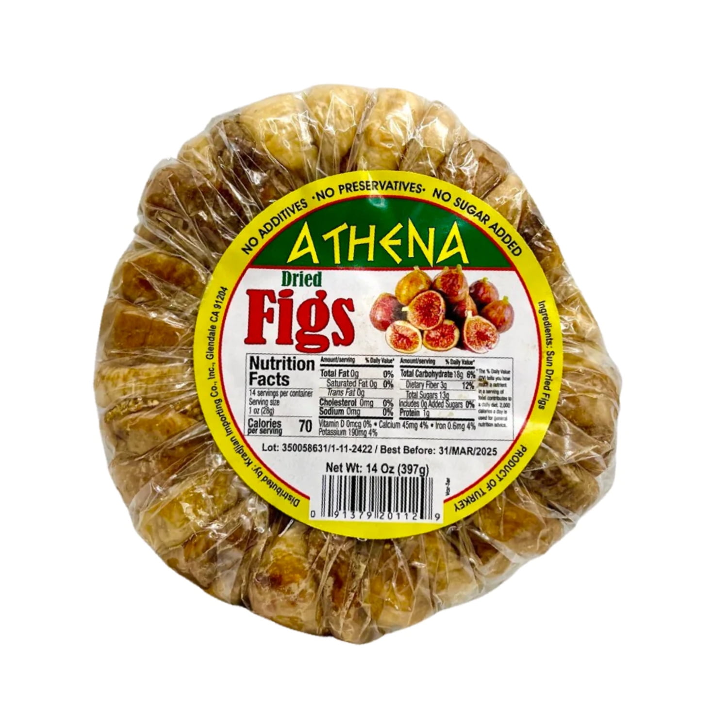 Athena Dried Figs 14oz - Anjir Khoshk - انجیر خشک - Walmart.com