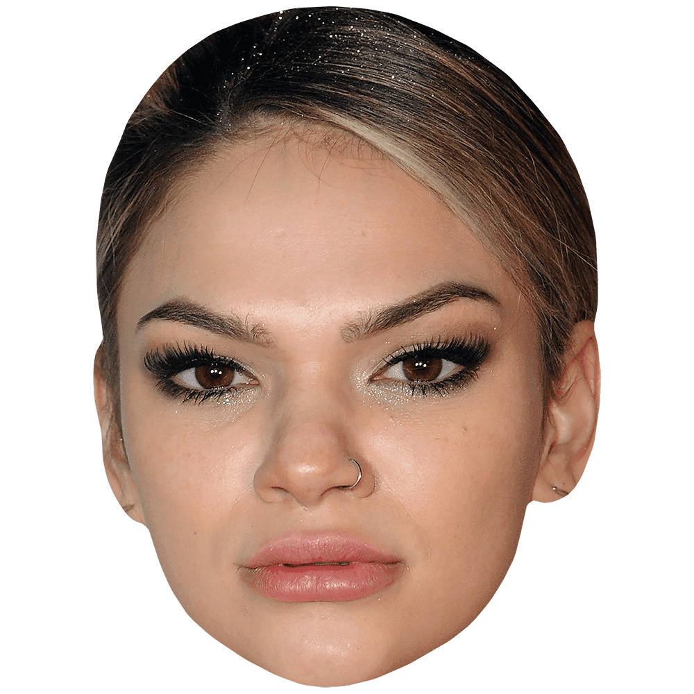 Athena Faris (Make Up) Celebrity Mask, Flat Card Face, Fancy Dress Mask ...