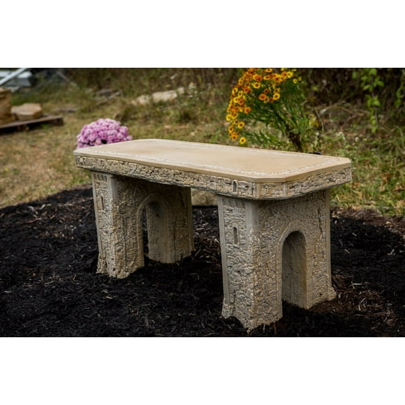Concrete Benches in Outdoor Benches - Walmart.com