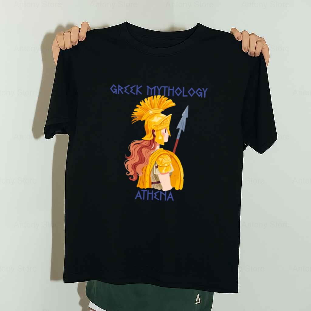 Athena Greek Goddess Of Peace And Wisdom Gift Unisex T-Shirt up to 5XL ...