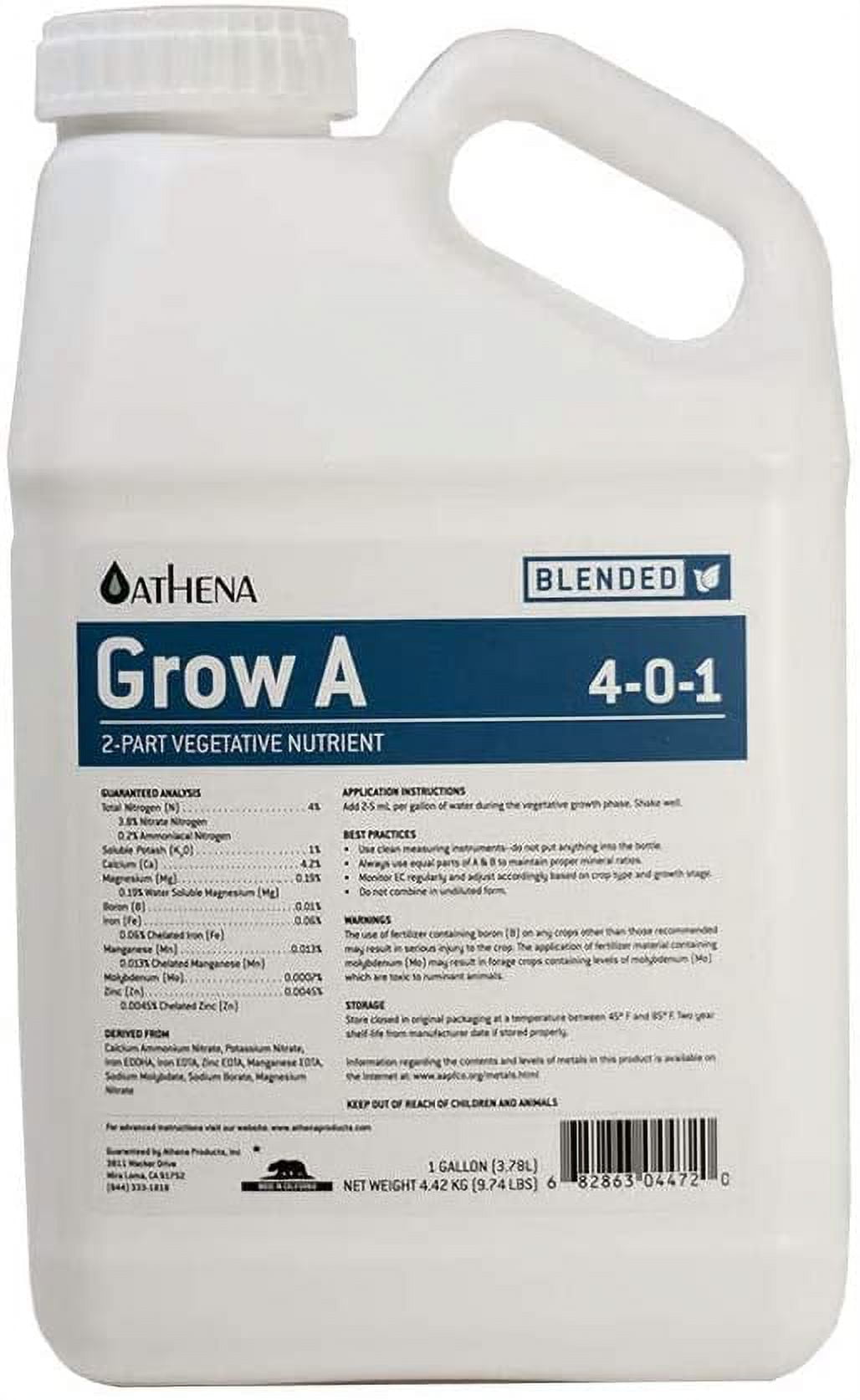 Athena Grow A 1 Gallon - Walmart.com