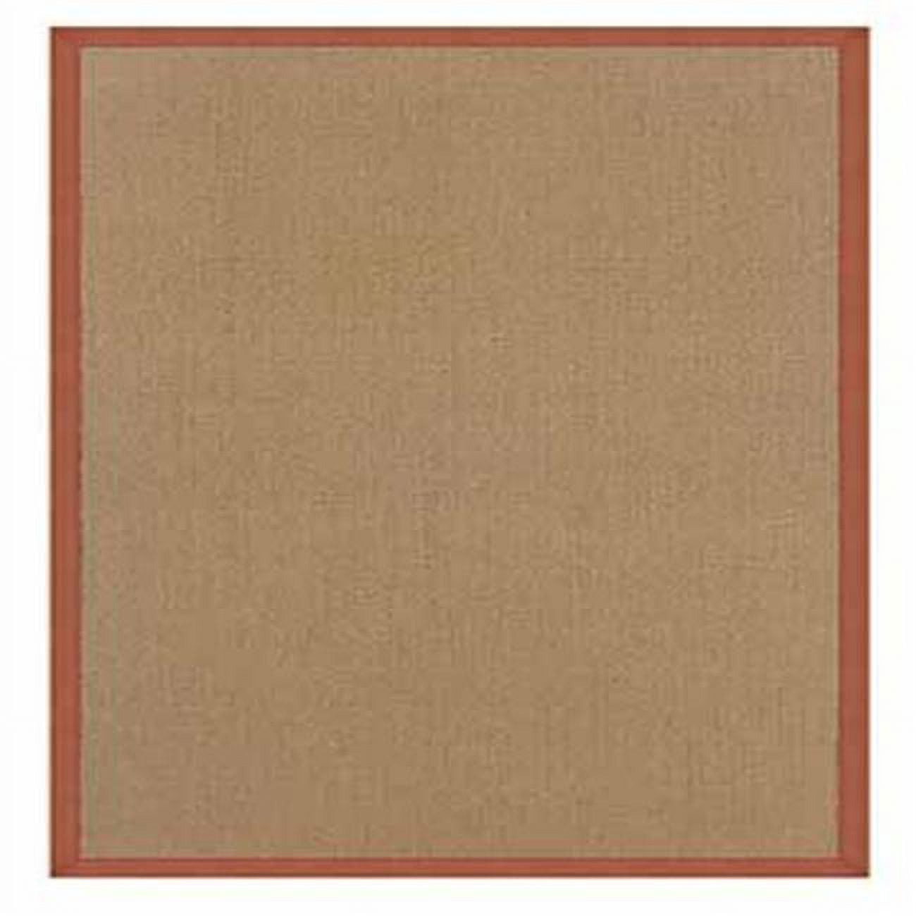 Athena Hand Tufted Area Rug - Cork & Burnt Orange - 8' 9in. x 12 ...