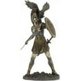 Athena (Minerva) & Owl Greek Goddess of Wisdom Statue, Real Bronze ...