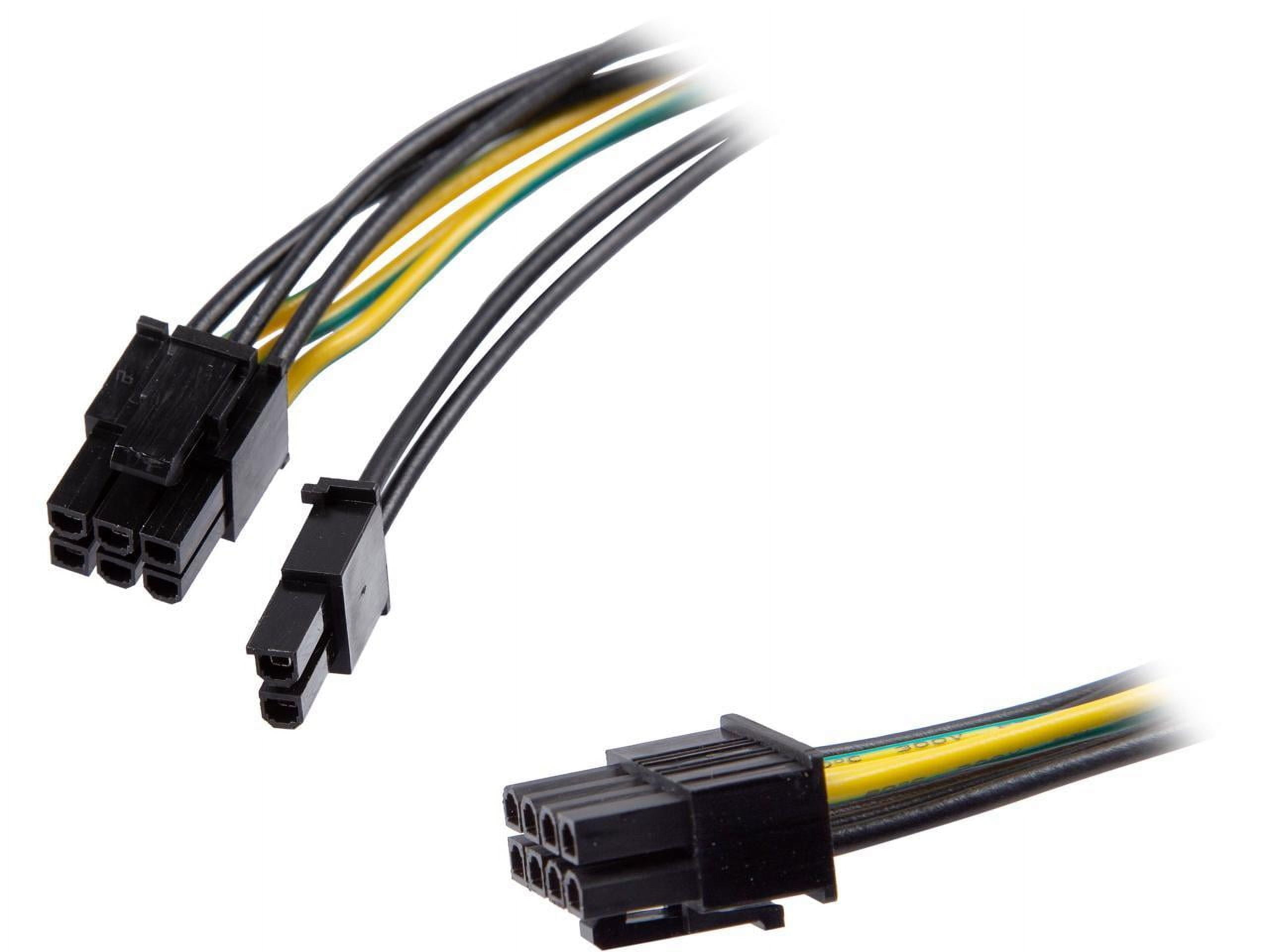 Athena Power CABLE-EPSMPCIE12 12 in. 18 AWG Internal Power Cable, Black ...