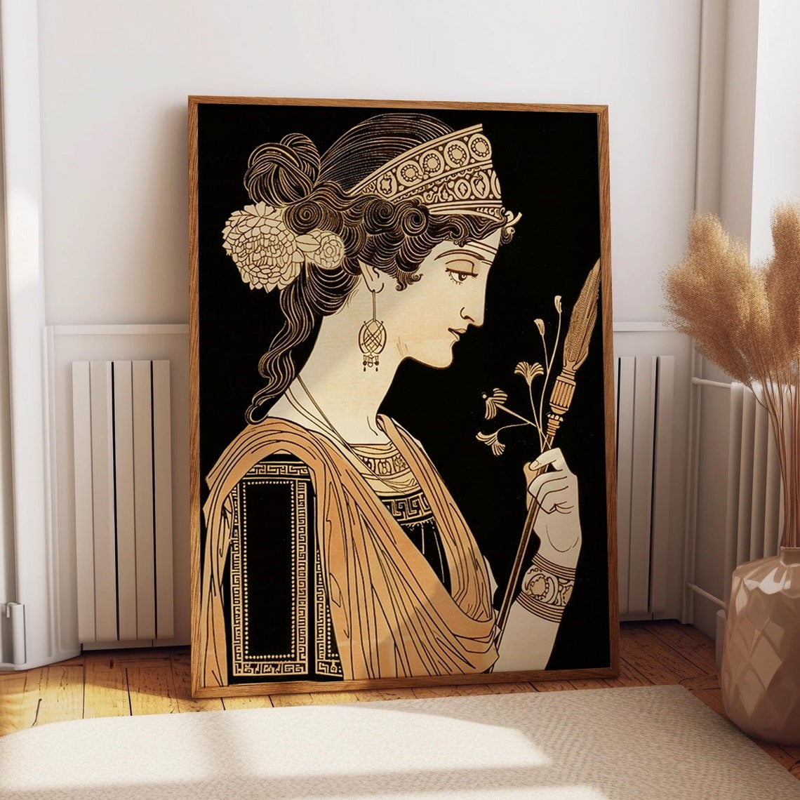 Athena Print - Ancient Greek Goddess Wall Art Poster - Antique Style ...