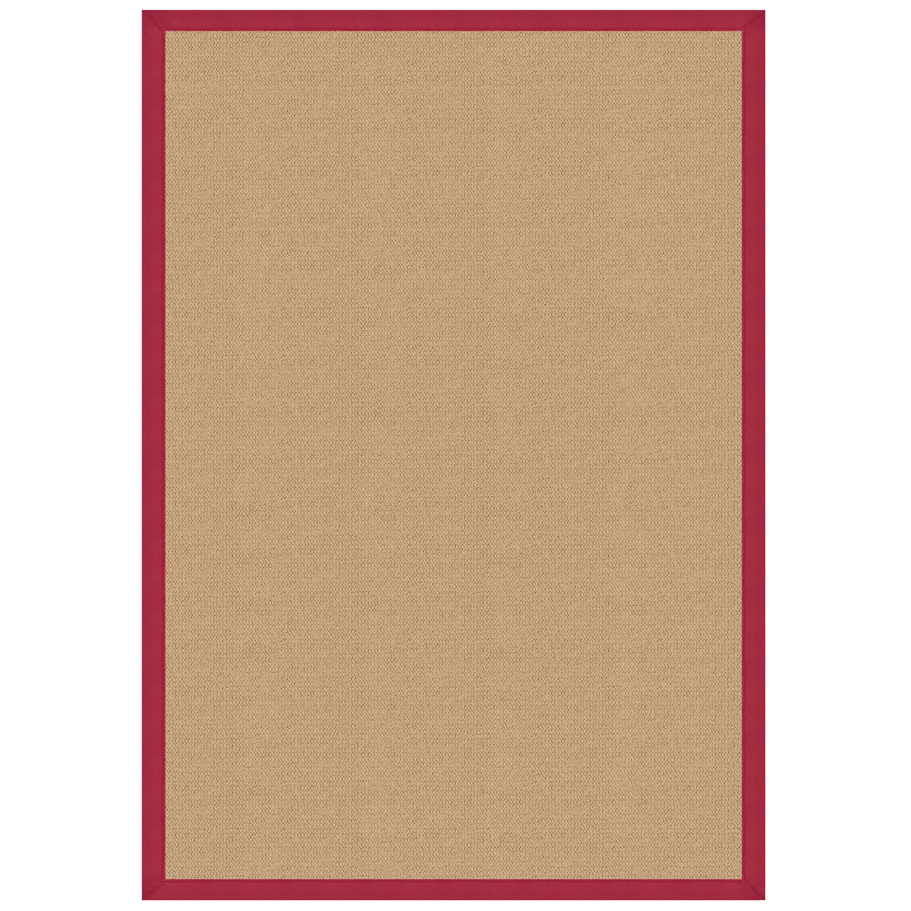 Athena Rug, Sisal, Red - Walmart.com